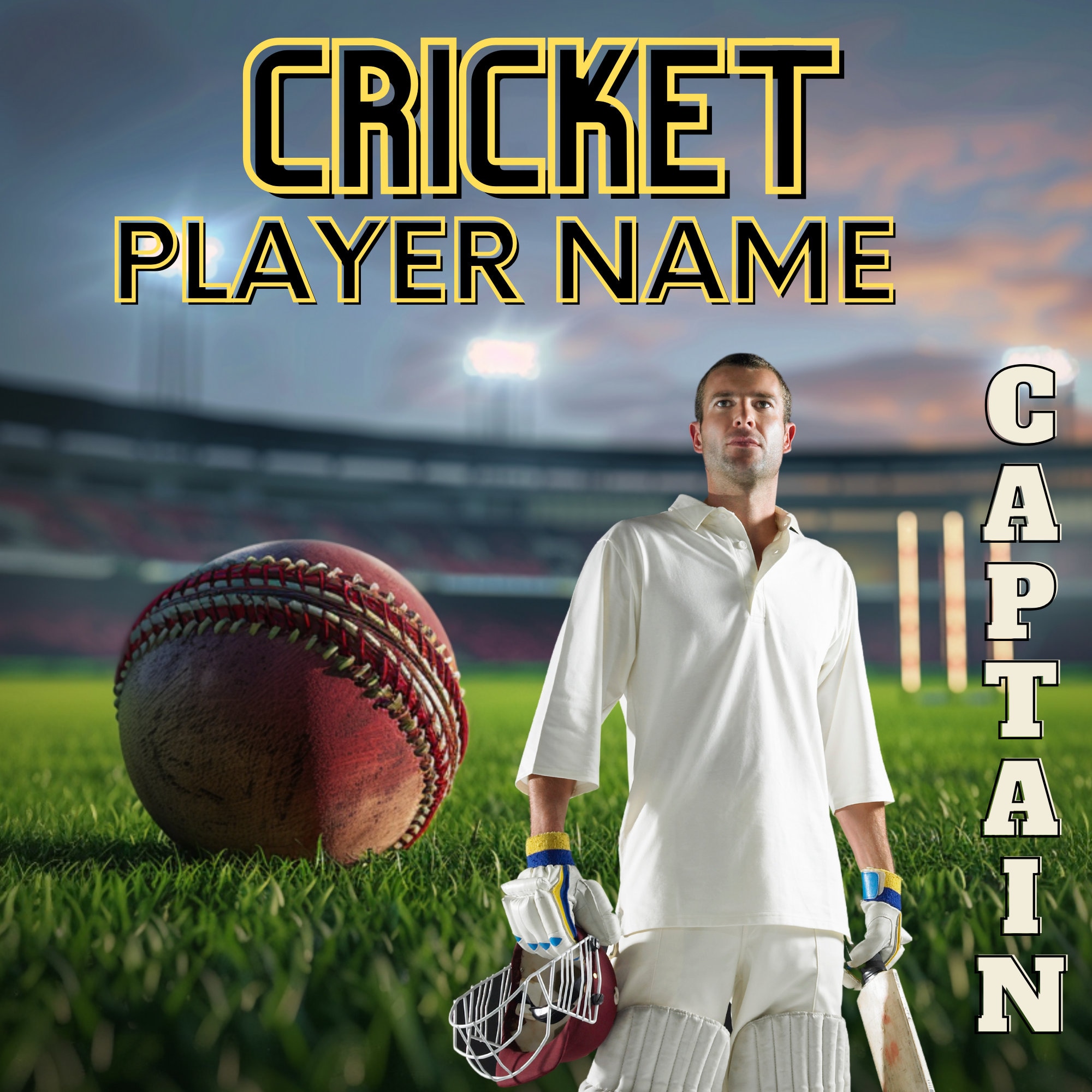 Photoshop Cricket Template Bundle | Photoshop Overlay PNG | Cricket ...