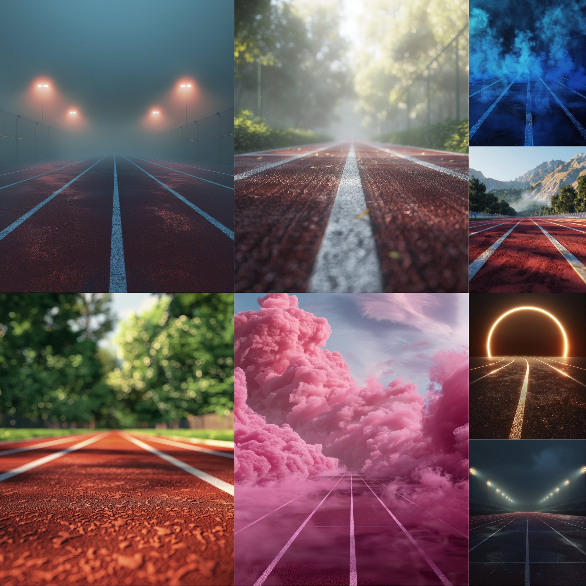 Track and Field Photoshop Backdrop | Digital Background for Athletes ...