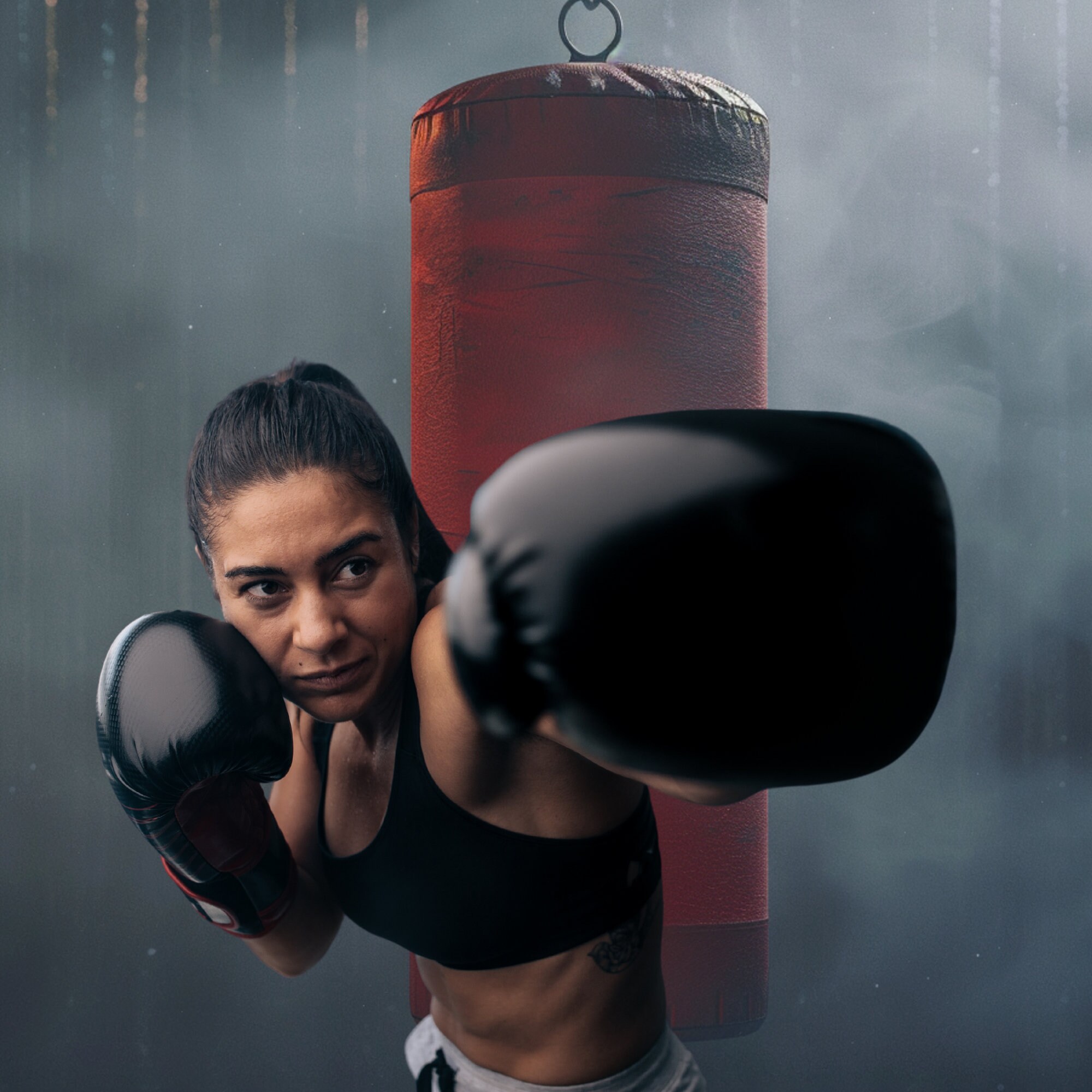 Boxing Photoshop Backdrop | Digital Background for Boxers | Social ...