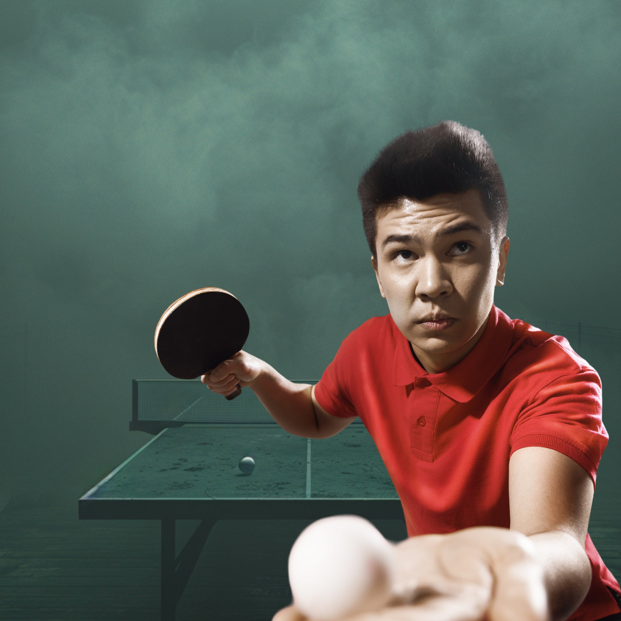 Table Tennis Photoshop Backdrop | Digital Background for Ping Pong ...