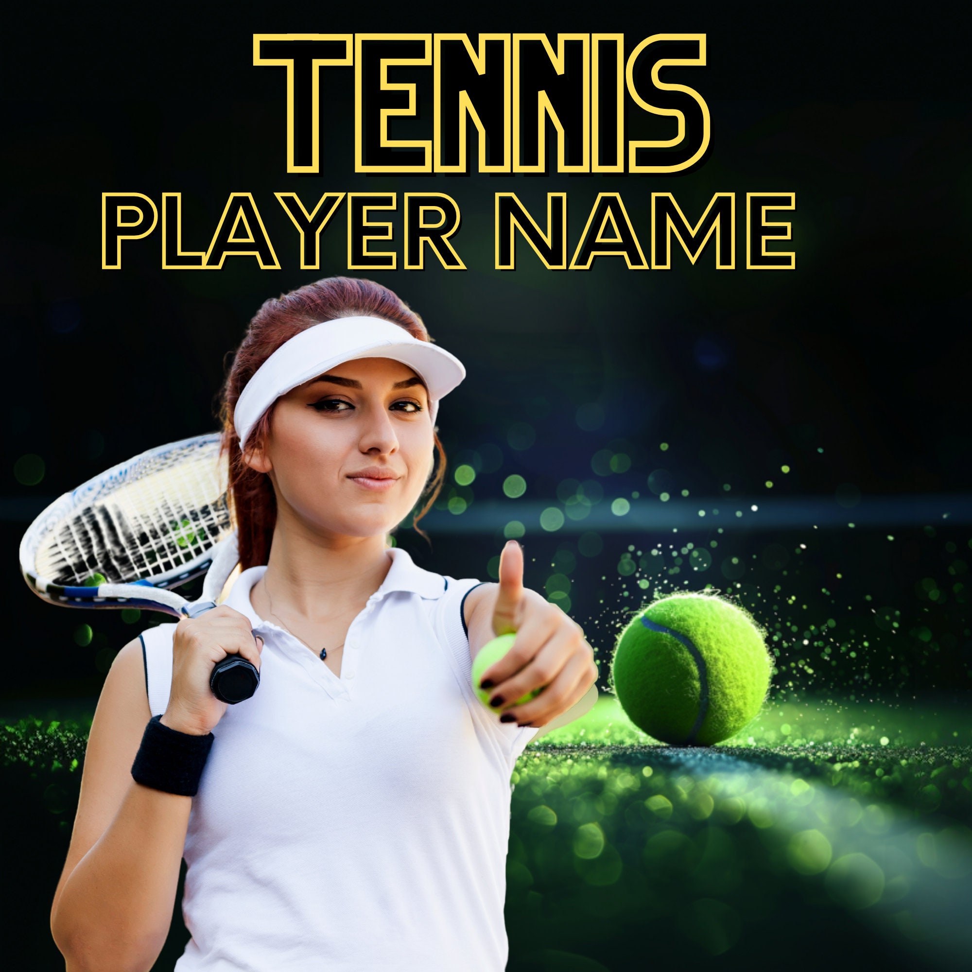 Tennis Photoshop Backdrop | Digital Background for Tennis Players ...