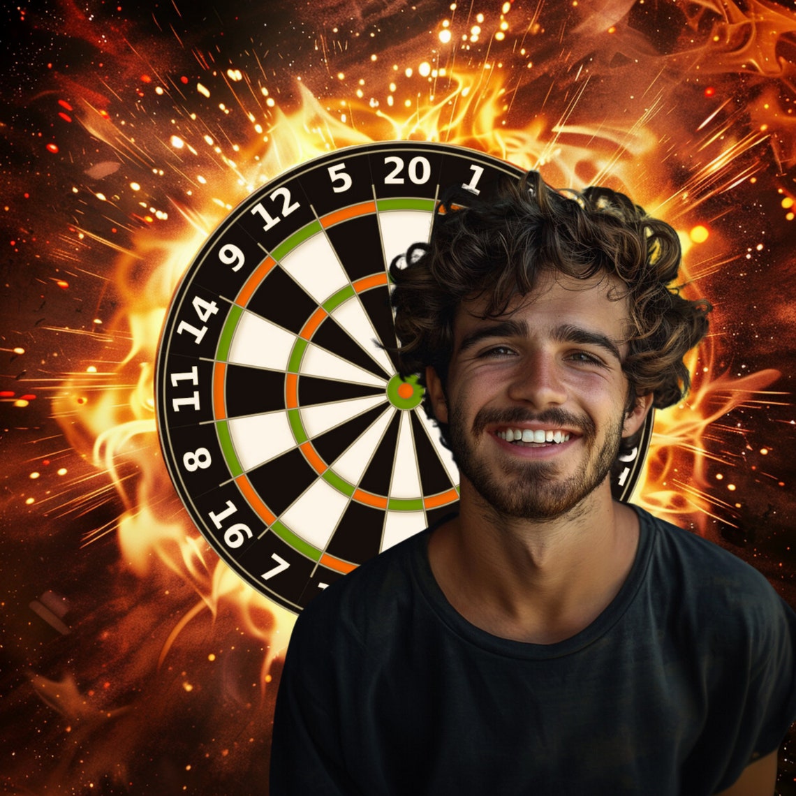Darts Photoshop Backdrop | Digital Background for Darts Players ...