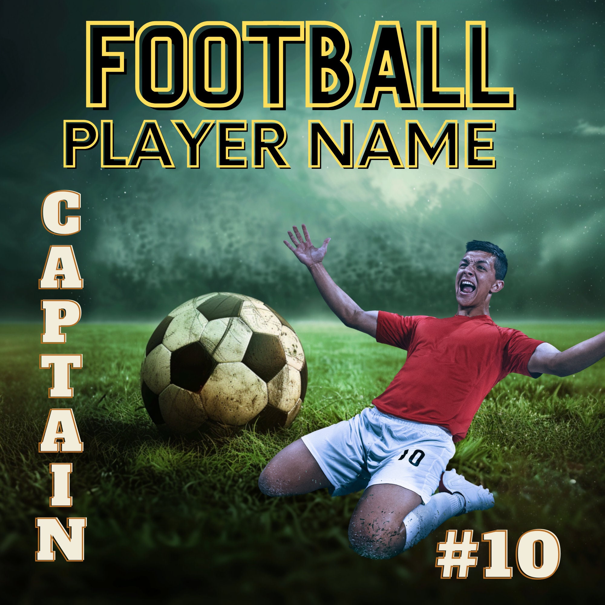 Football / Soccer Photoshop Backdrop | Digital Background for Football ...