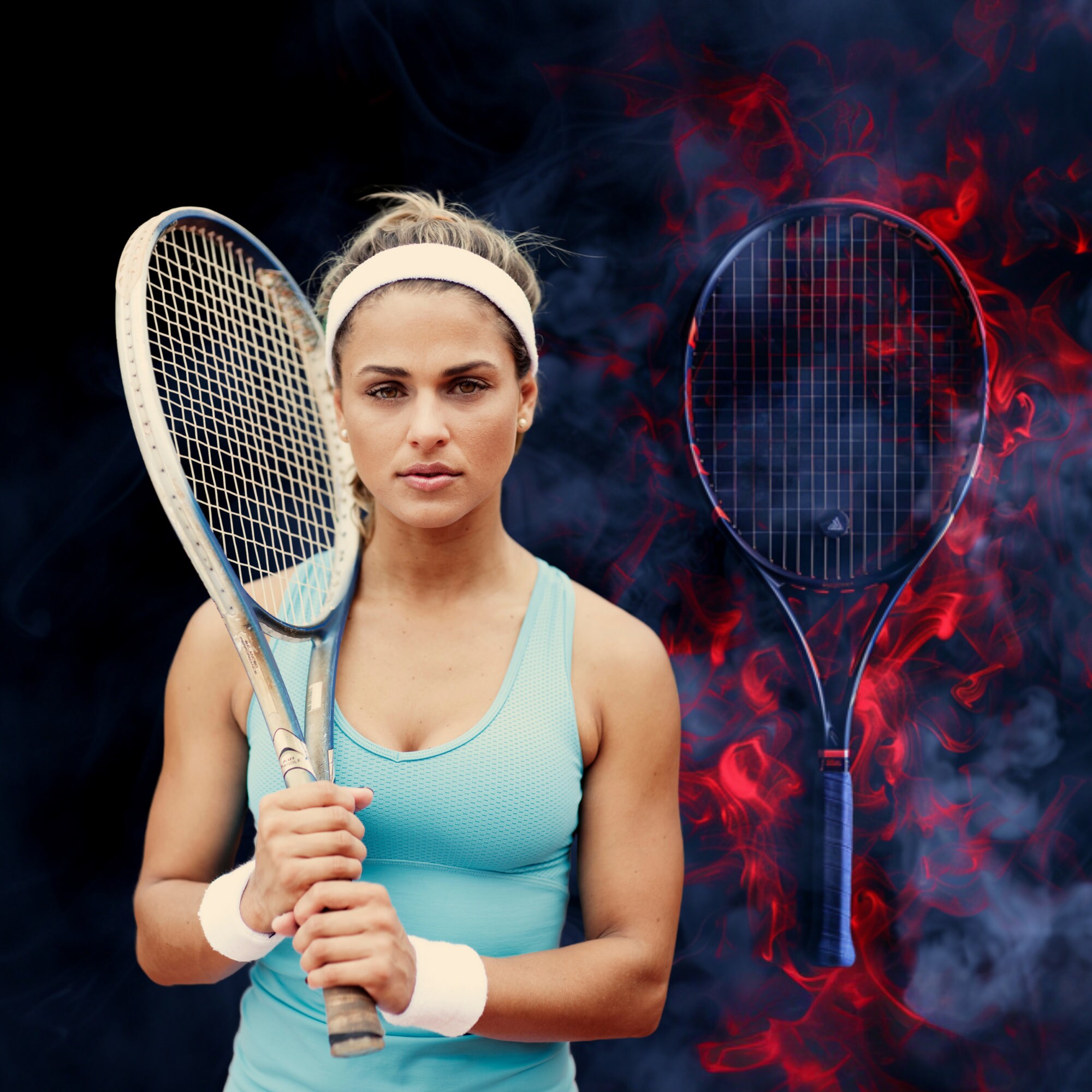 Tennis Photoshop Backdrop | Digital Background for Tennis Players ...