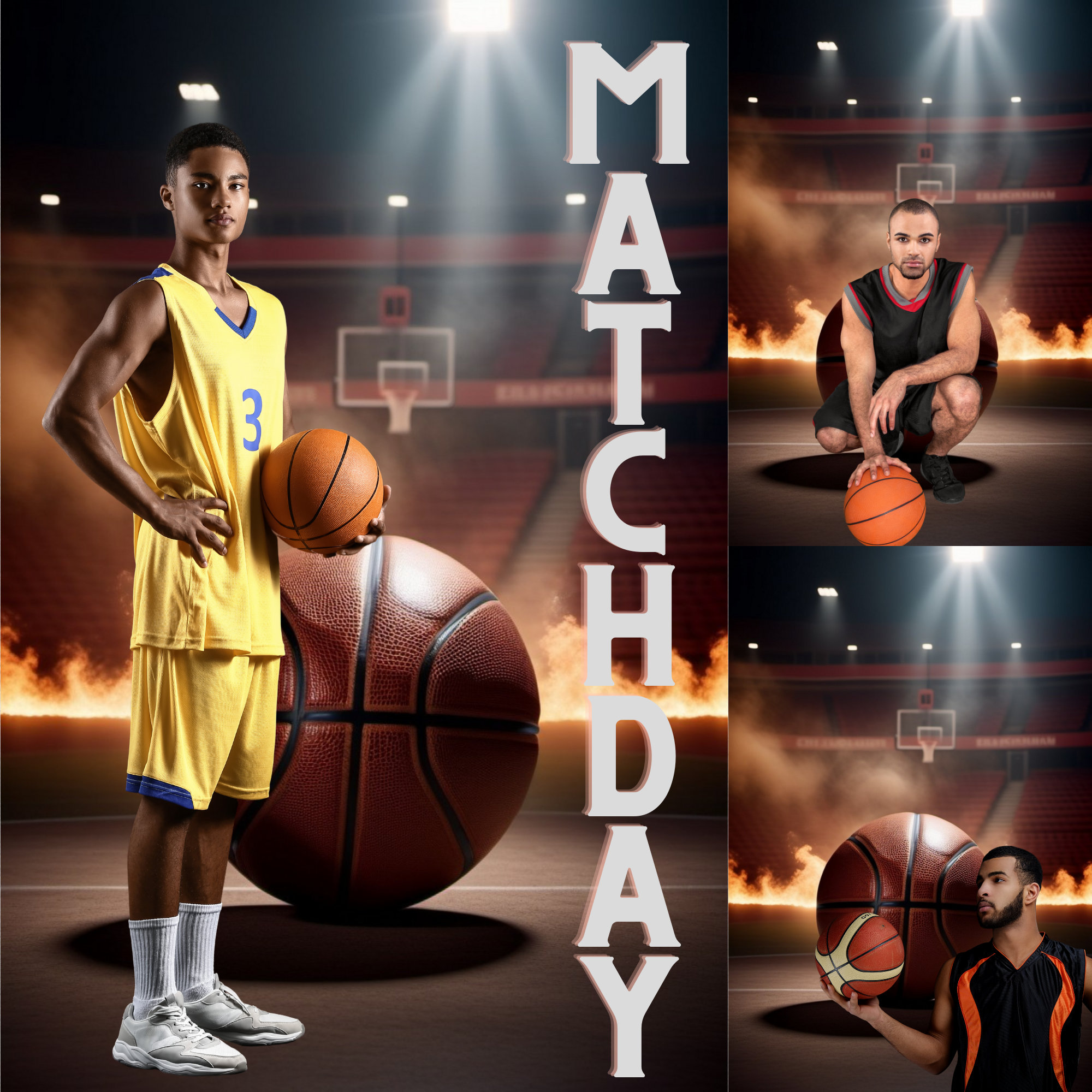Basketball Photoshop Backdrop Digital Background for Basketball Players ...