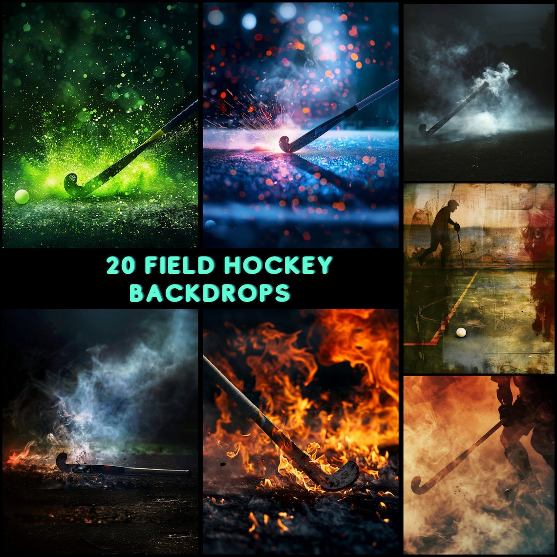 Field Hockey Photoshop Backdrop | Digital Background for Field Hockey ...
