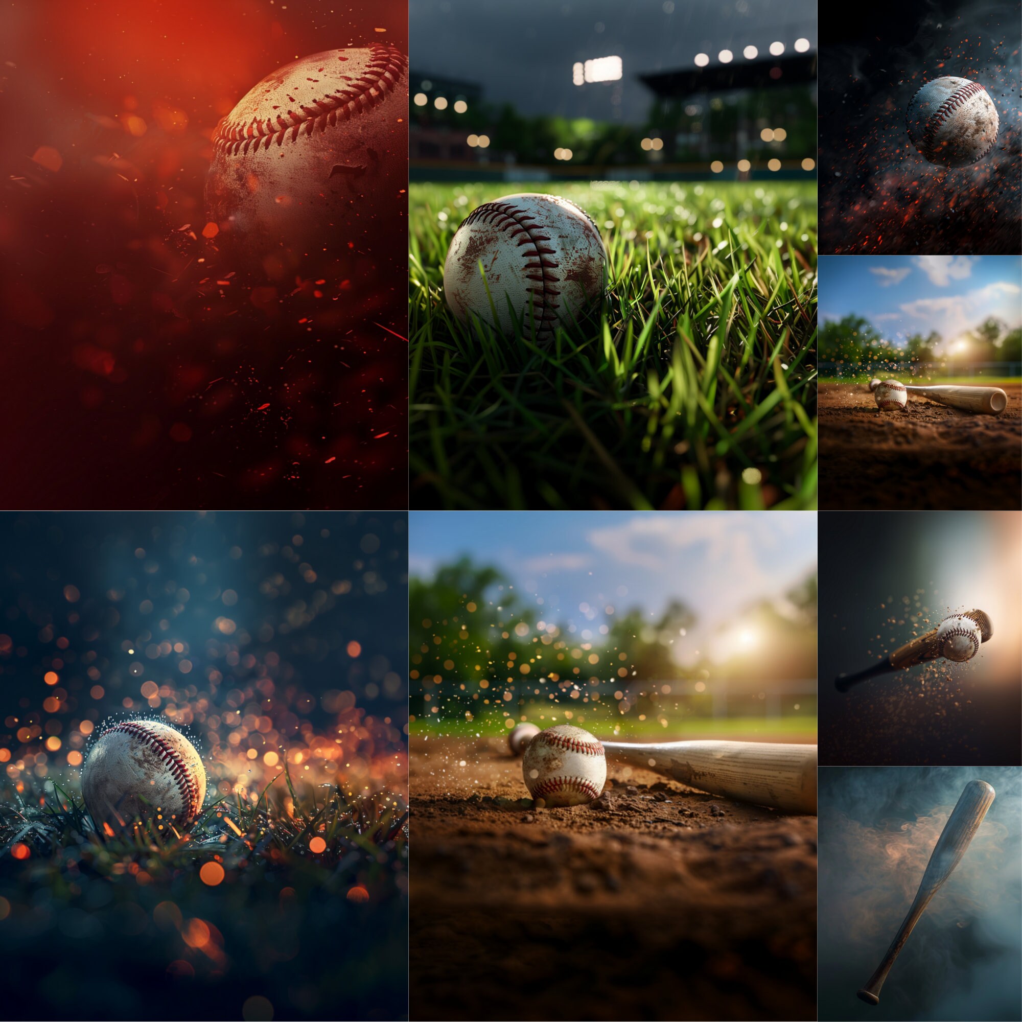 Baseball Photoshop Backdrop | Digital Background for Baseball Players ...
