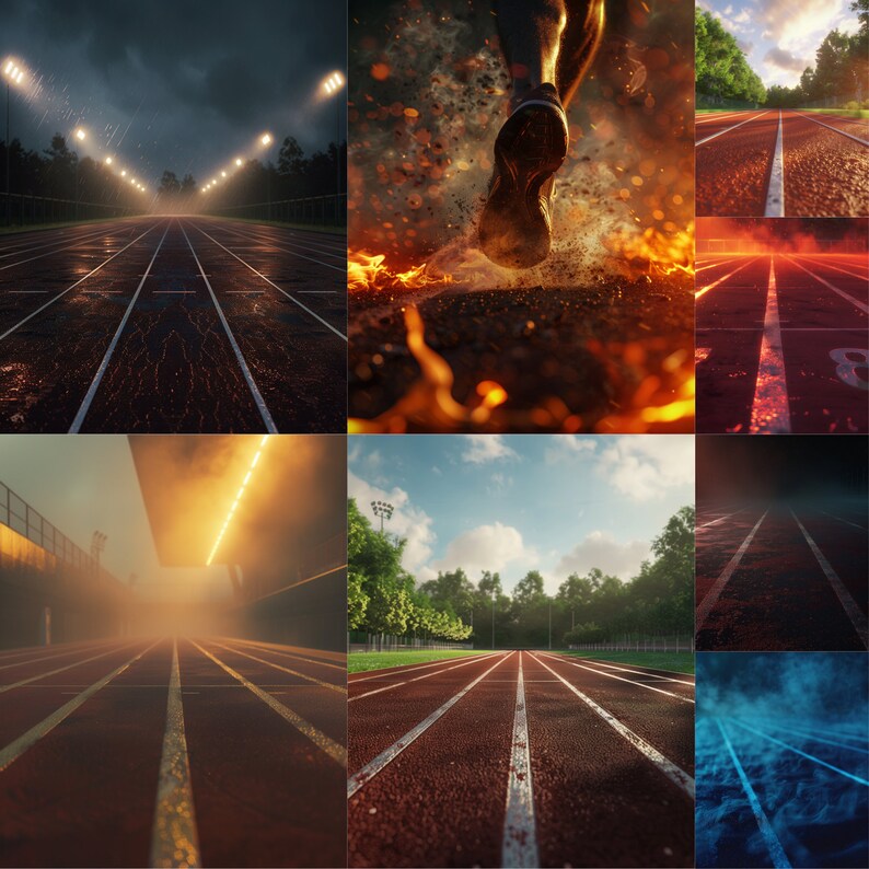 Track and Field Photoshop Backdrop | Digital Background for Athletes ...