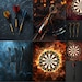 Darts Photoshop Backdrop | Digital Background for Darts Players ...