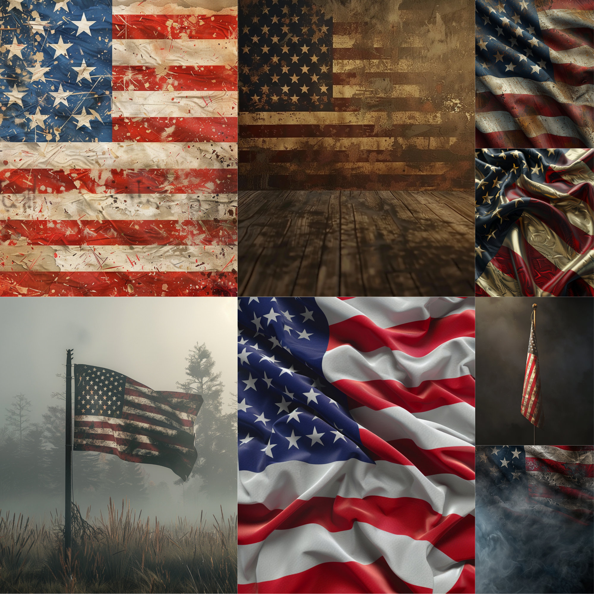 United States of America Flag Backdrop | Digital Background for ...