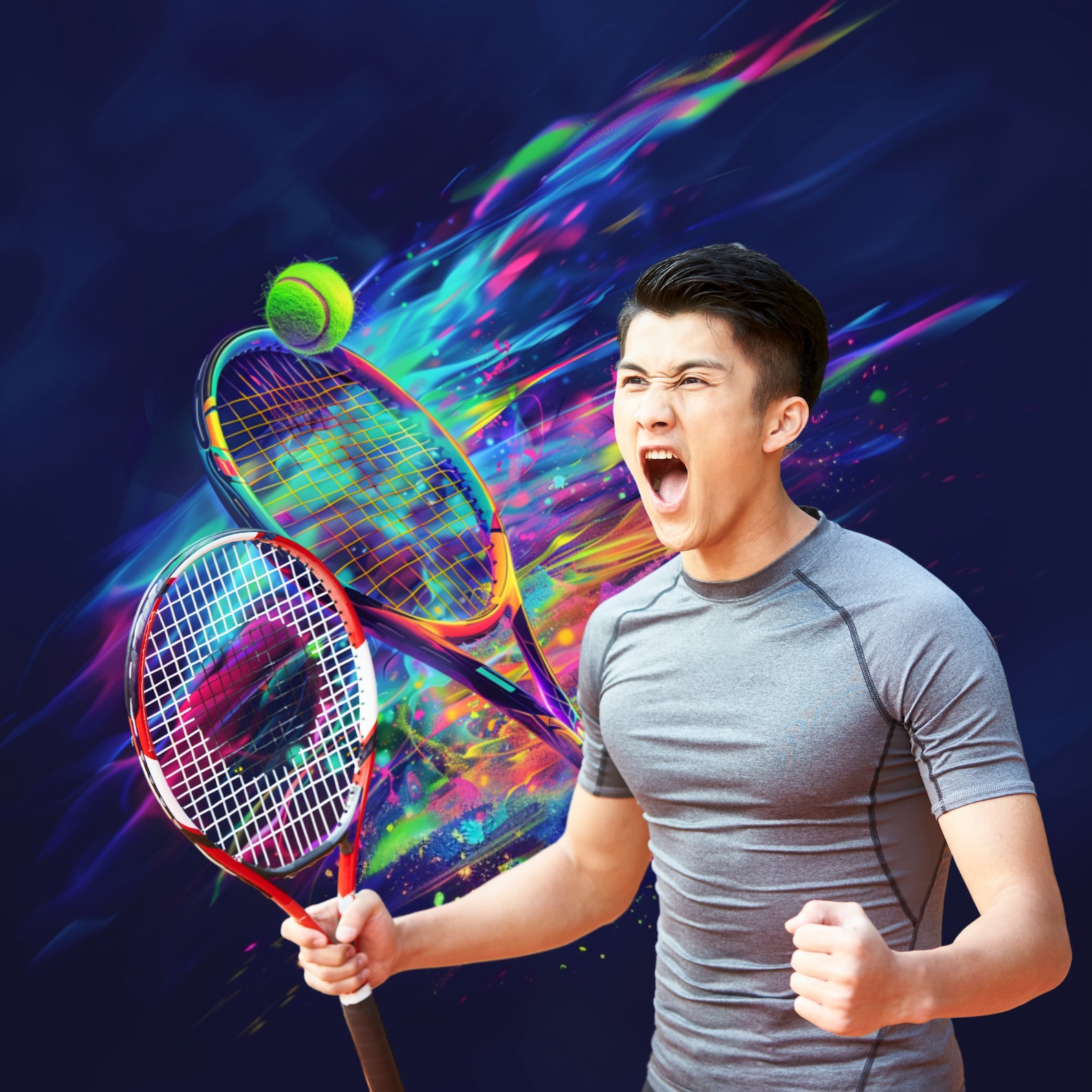 Tennis Photoshop Backdrop | Digital Background for Tennis Players ...