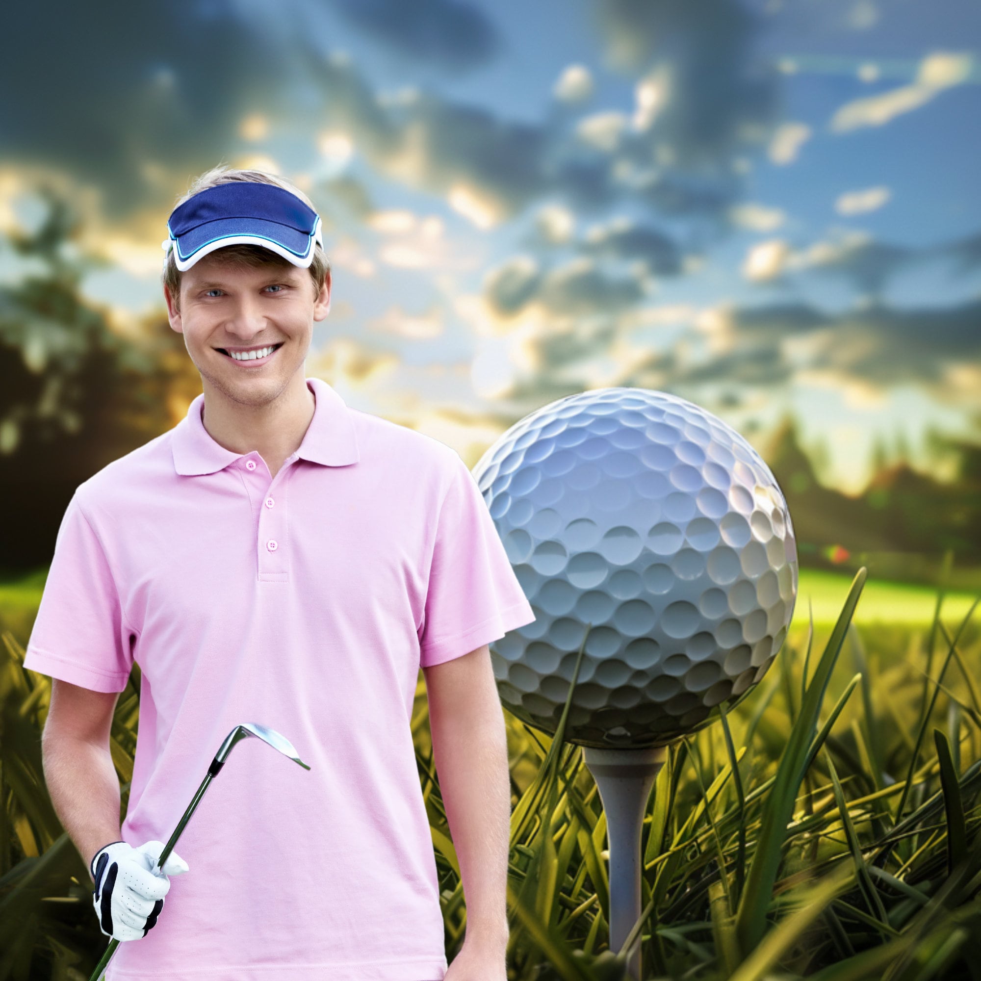 Golf Photoshop Backdrop | Digital Background for Golf Players | Social ...