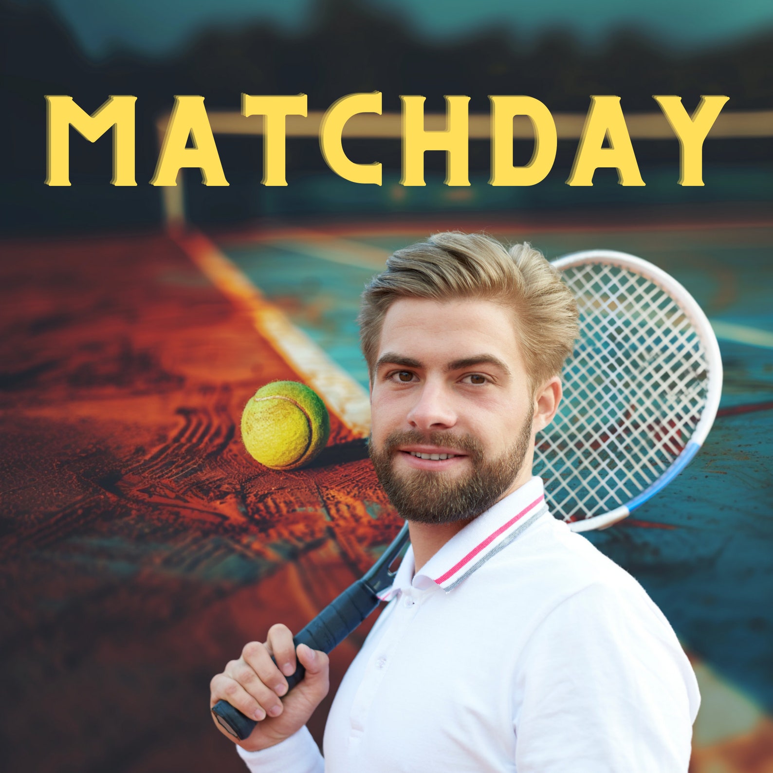 Tennis Photoshop Backdrop | Digital Background for Tennis Players ...