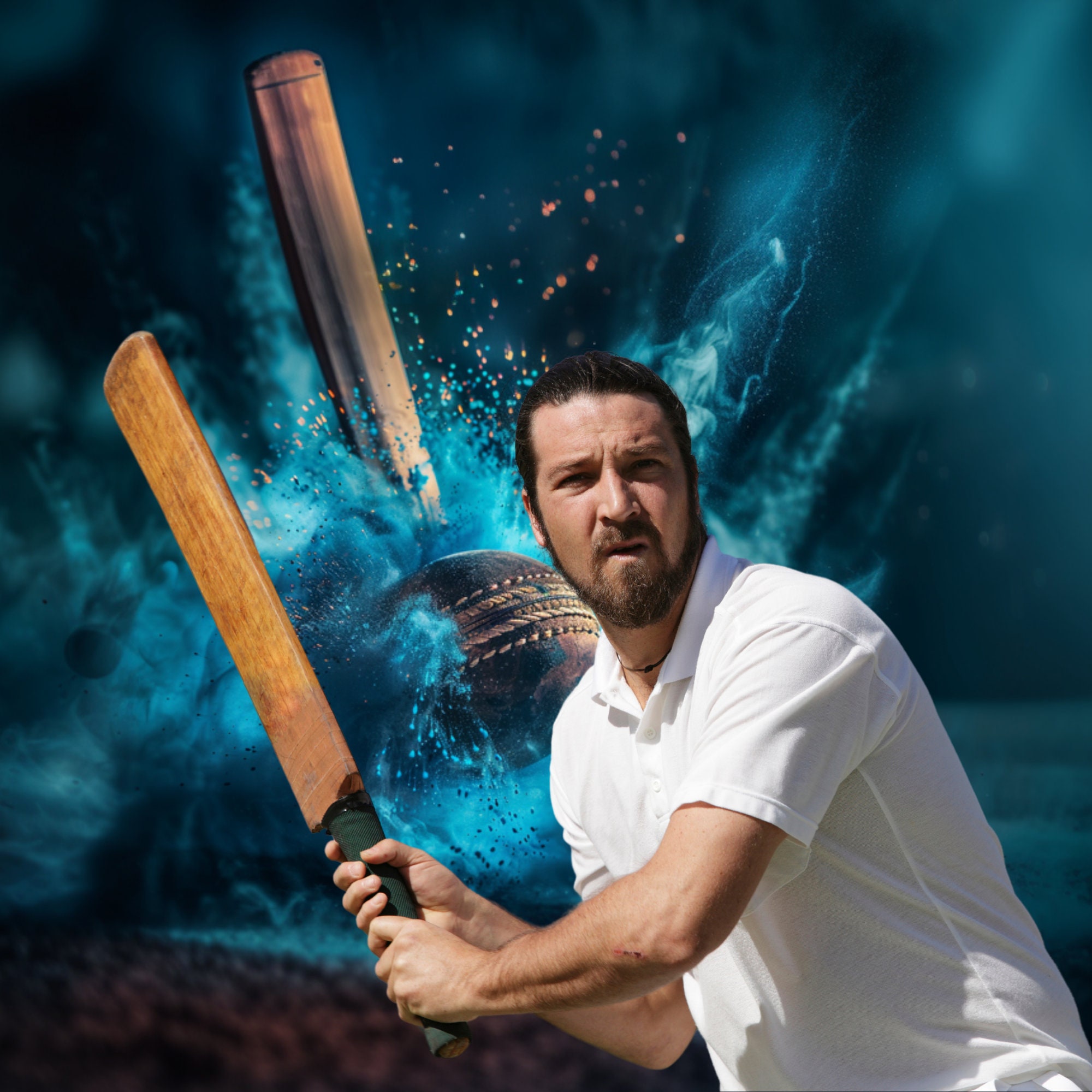 Photoshop Cricket Template Bundle | Photoshop Overlay PNG | Cricket ...