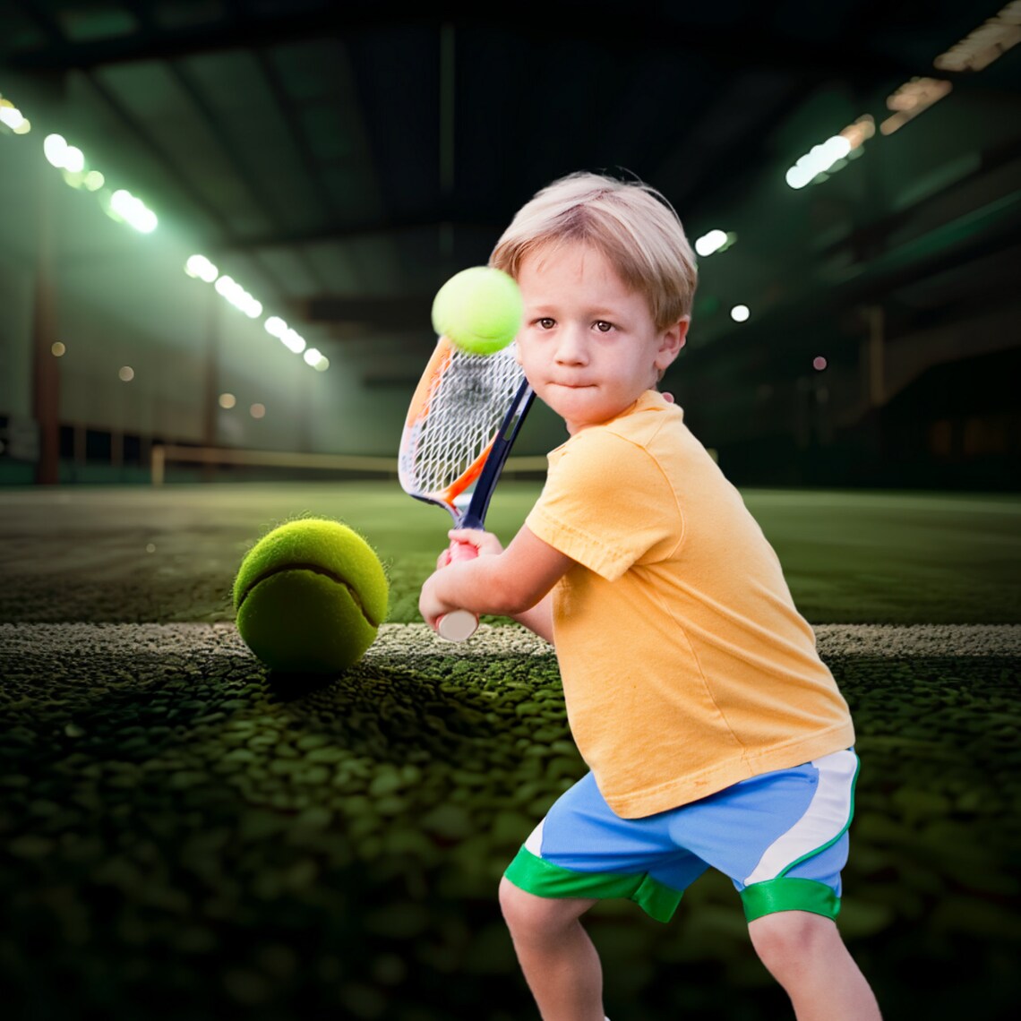 Tennis Photoshop Backdrop | Digital Background for Tennis Players ...