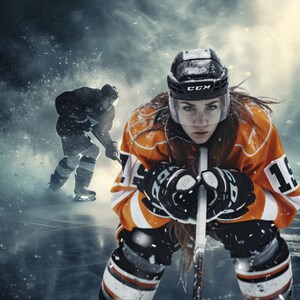 Ice Hockey Photoshop Backdrop | Digital Background for Icehockey ...