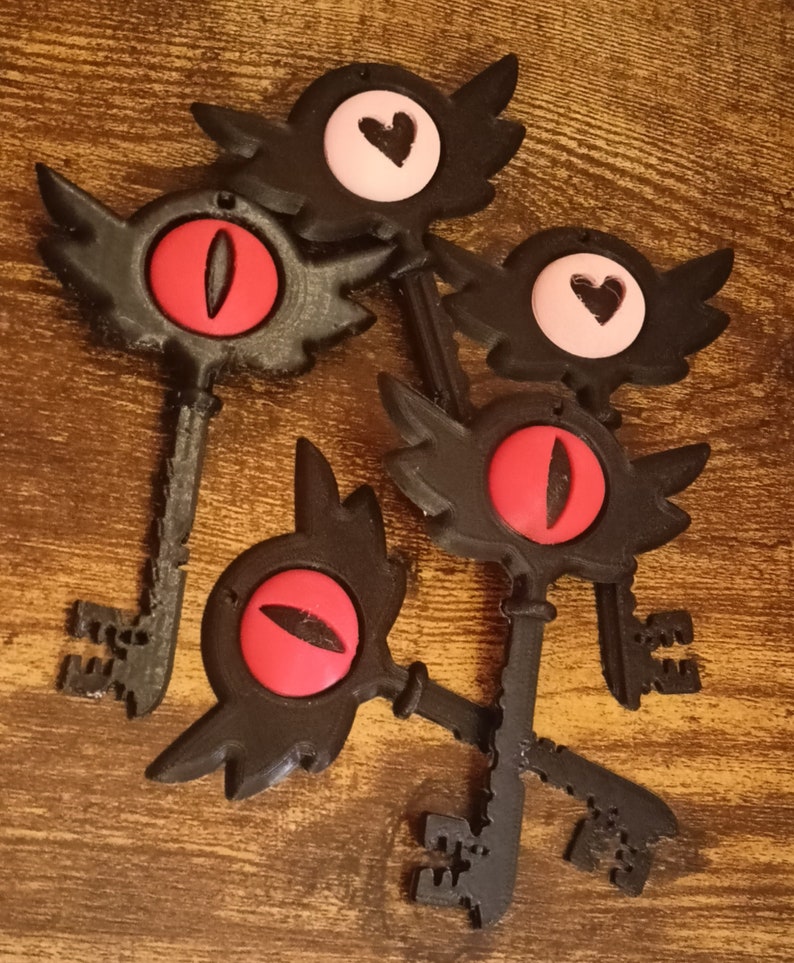 Hazbin Hotel Key - Etsy