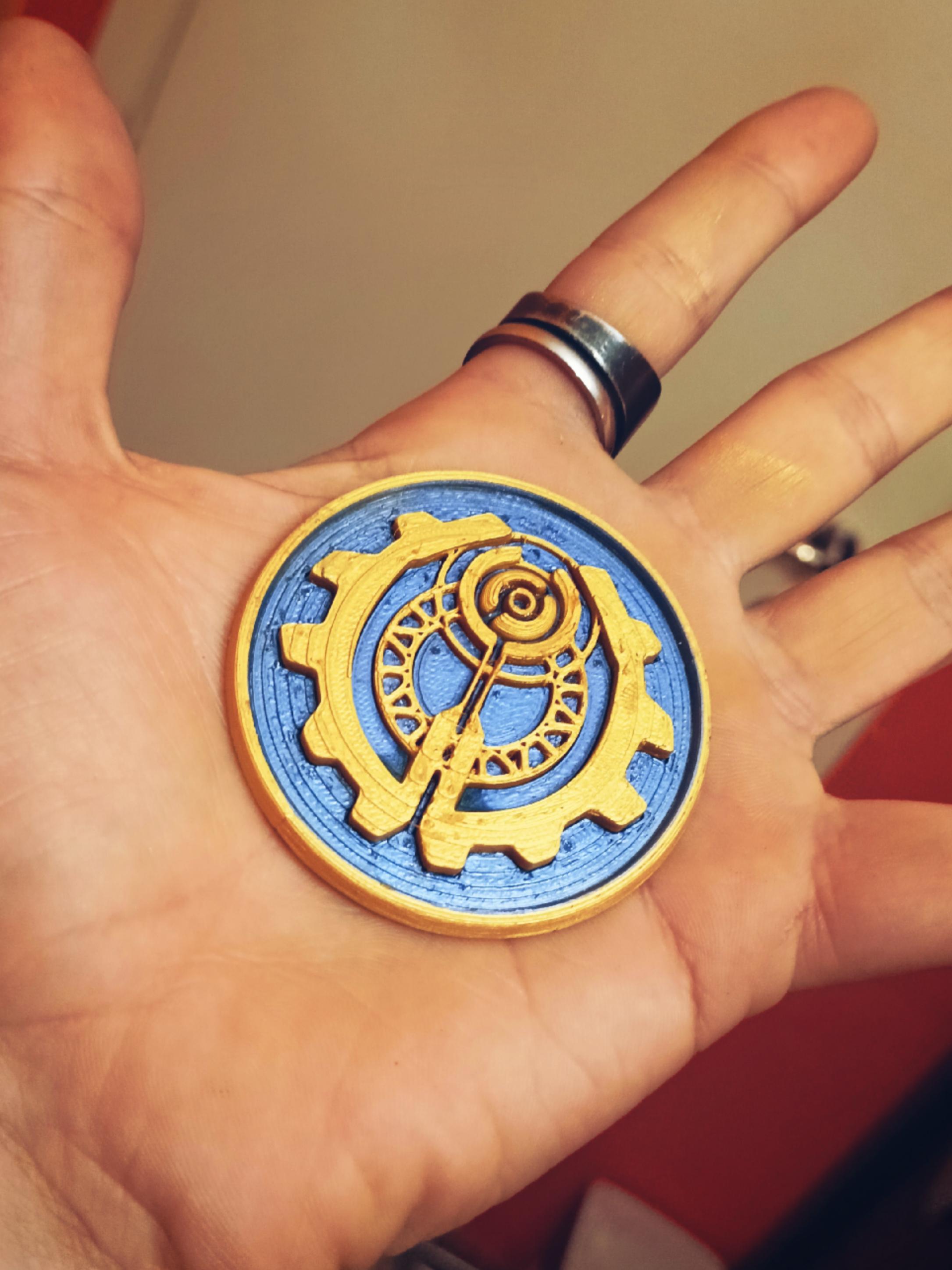 Arcane Prop Cosplay Caitlin Vi Badge - Etsy