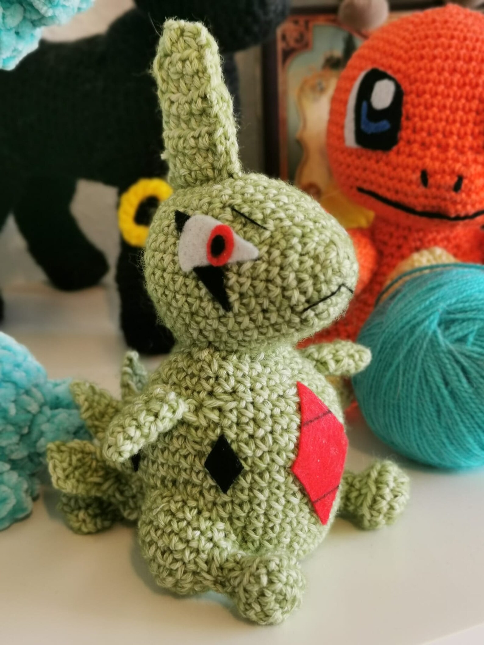 Larvitar Pokémon Crochet Pattern PDF File english - Etsy