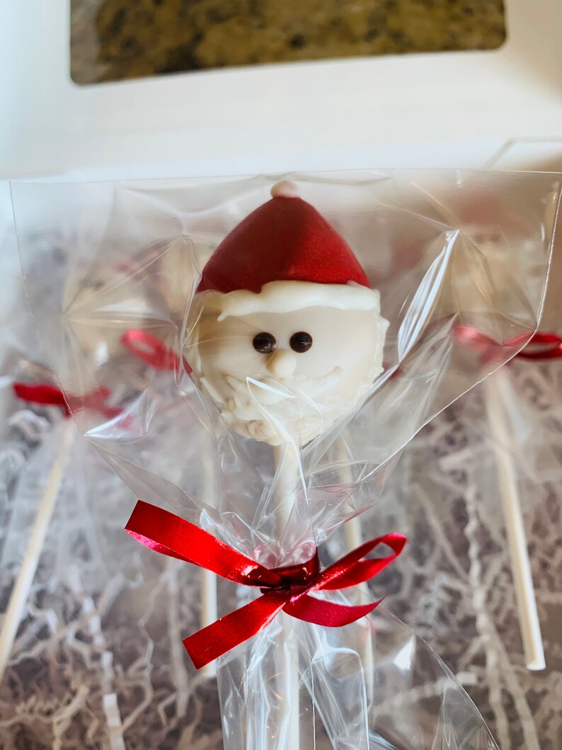 Santa Cakepops - Etsy