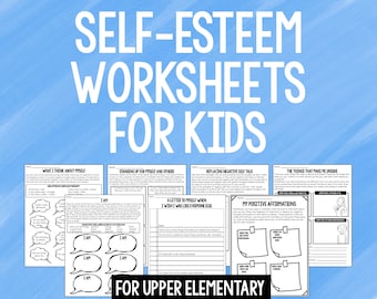 Proud to Be Me Self Esteem Accordion Foldable Activity Social Emotional ...