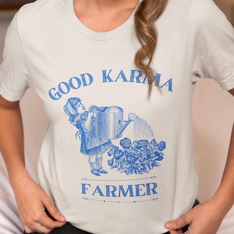 Karma T-shirt, Show Positive Vibes With a Vintage Karma Graphic Tee ...