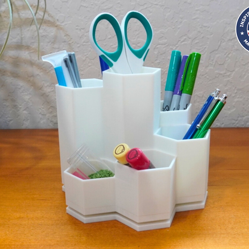 Desk Pen Holder - Etsy