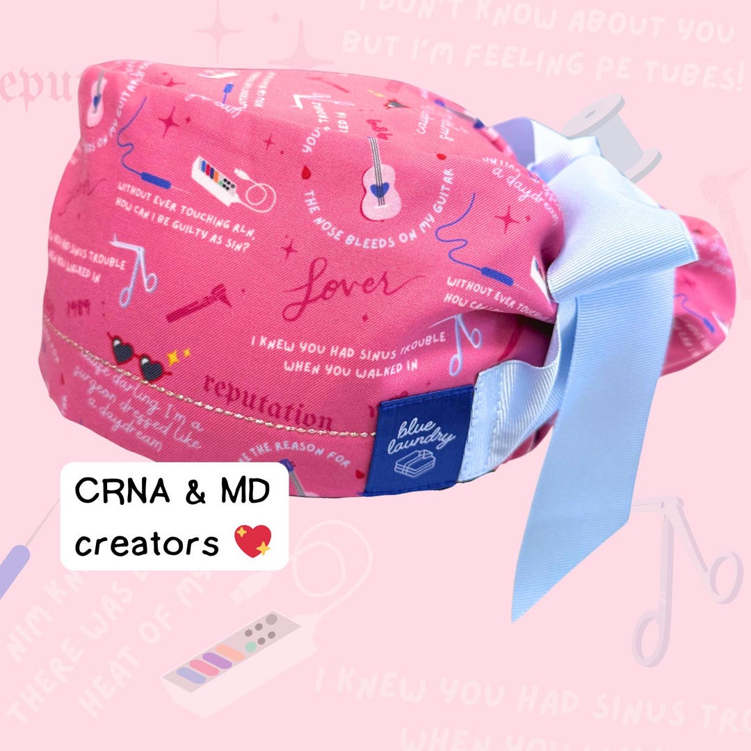ENT Scrub Hat | Gifts for Head & Neck Surgeons, Otolaryngologist, Ear ...