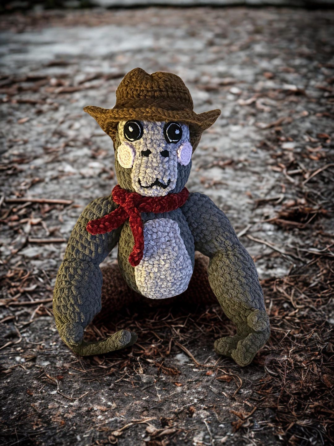 Custom Gorilla Tag Plush: VR Gaming Monkey Stuffy With Accessory - Etsy