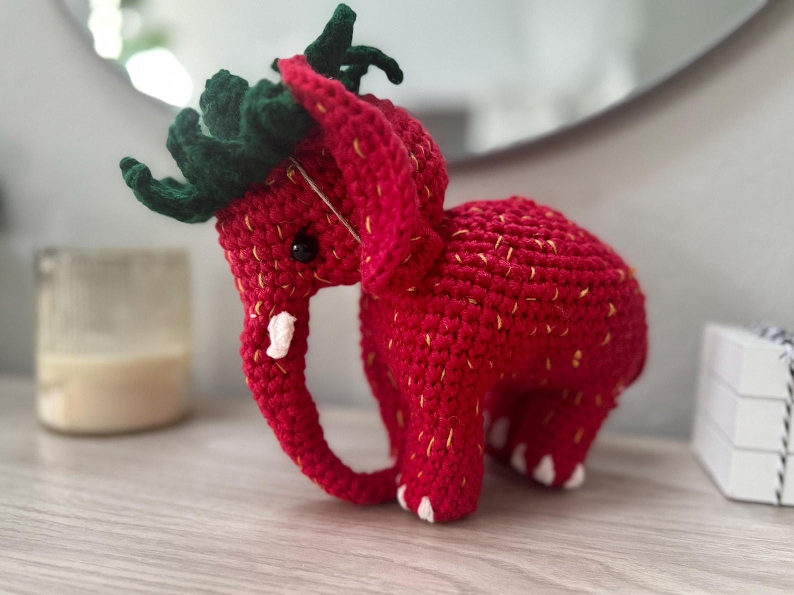 Strawberry Elephant Brainrot Plush - Etsy