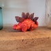 Hand Carved Dinosaur stegosaurus - Etsy