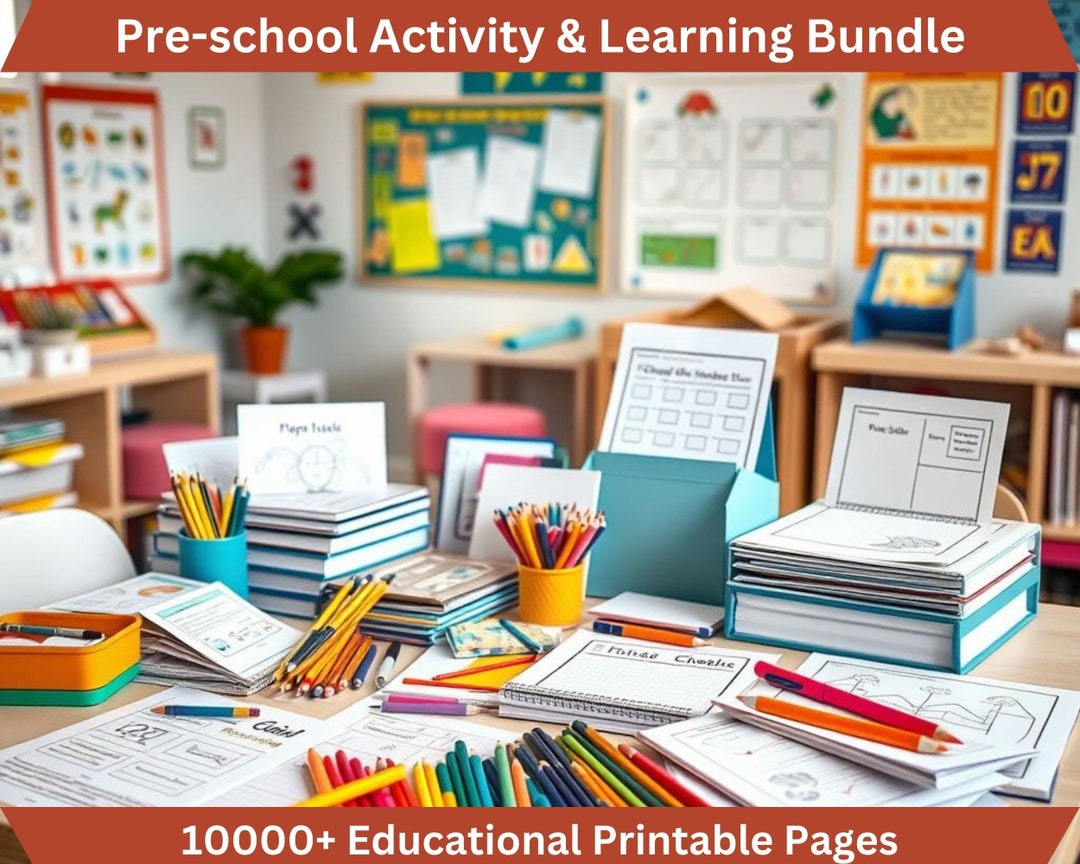 10000+ Educational Kids Resources Bundle | Children's Learning Bundle ...