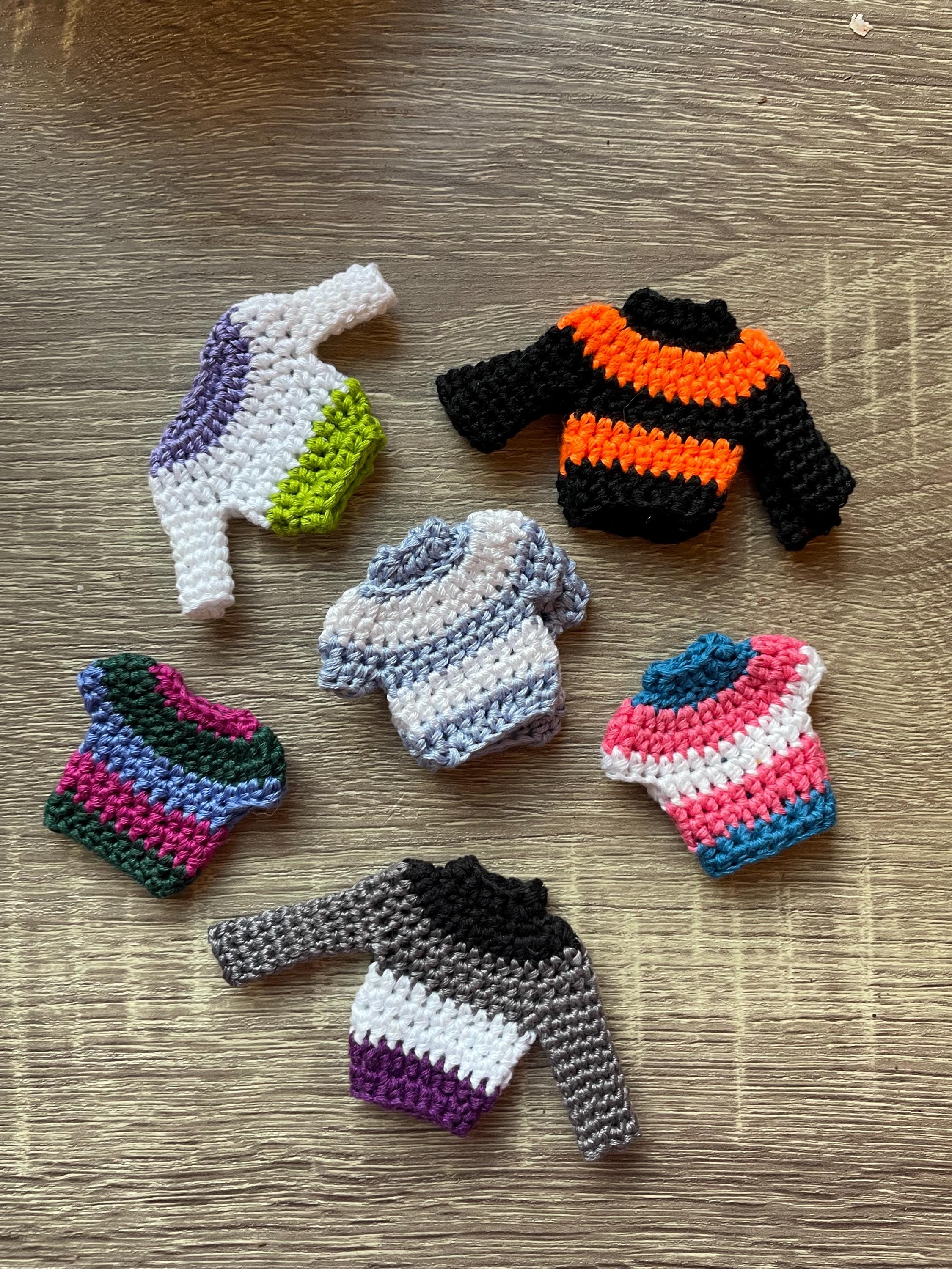 Mini Crochet Sweaters - Etsy