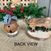 Farmhouse Cow and Jingle Bell on Wood Slice Cow Decor Jingle Bell ...