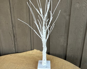 White Tabletop Tree - Etsy