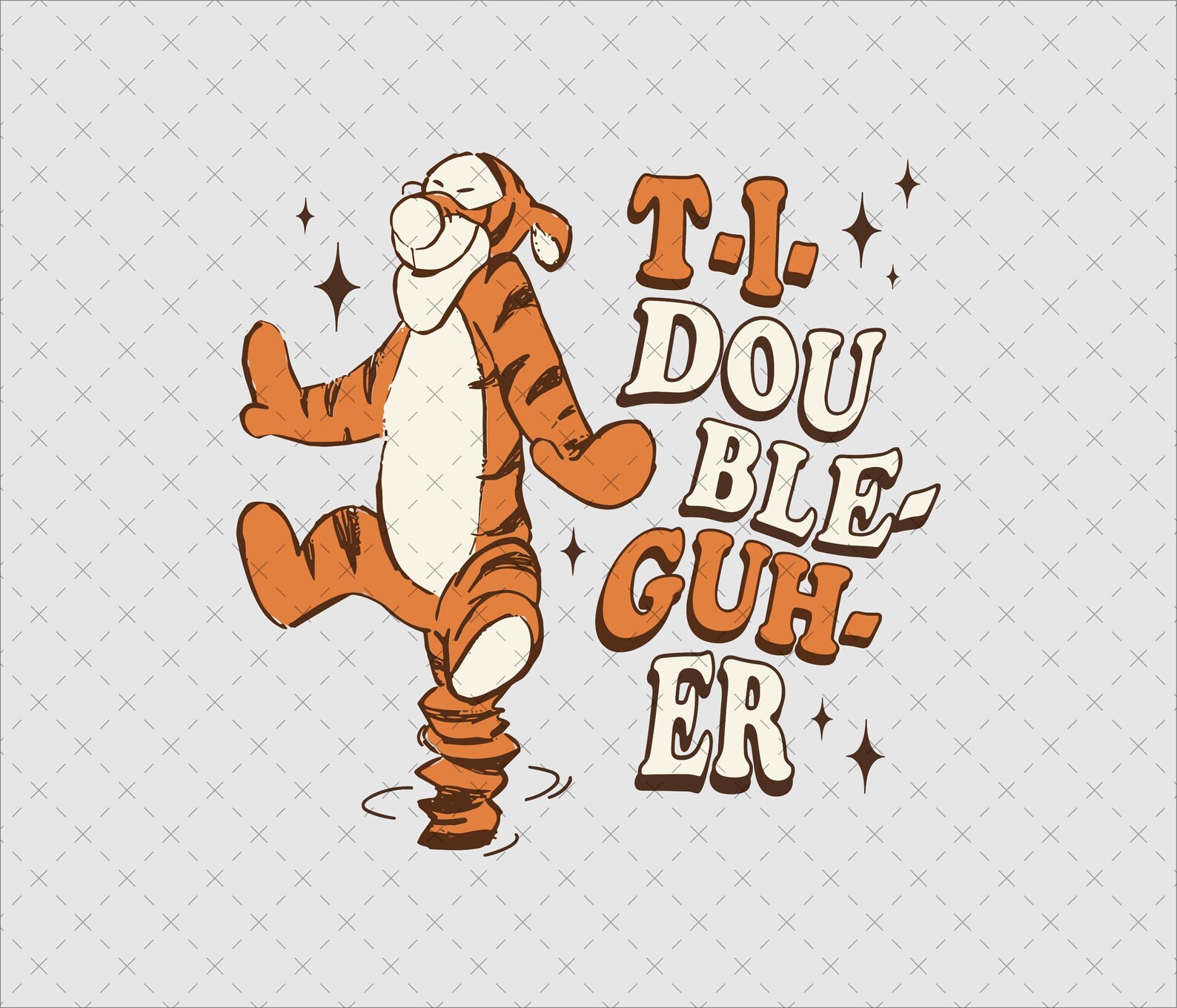 Retro Tigger PNG, Winnie the Pooh Sublimation (PNG, SVG) - Etsy