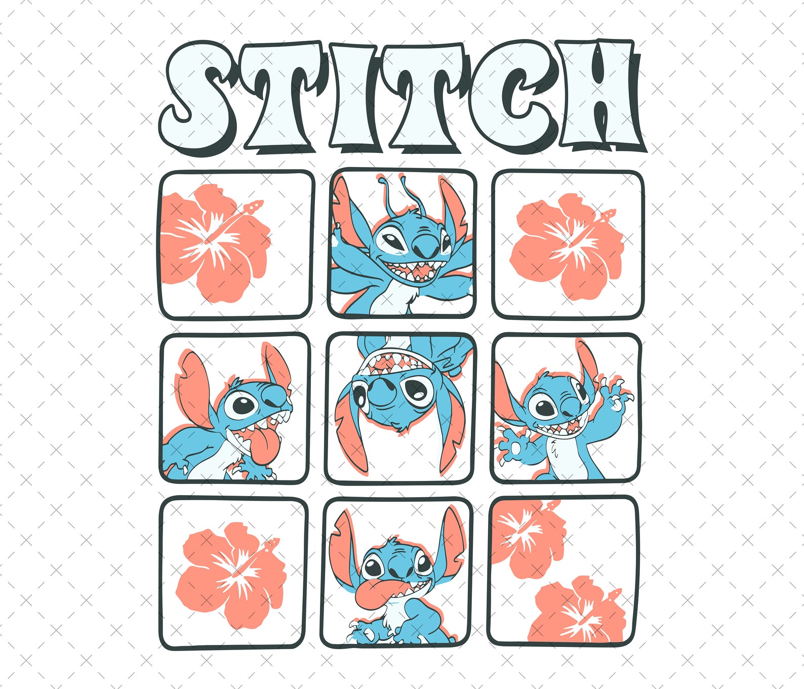 Stitch Svg, Stitch Png, Retro Stitch Png, Stitch Mickey Ear Png, Funny ...