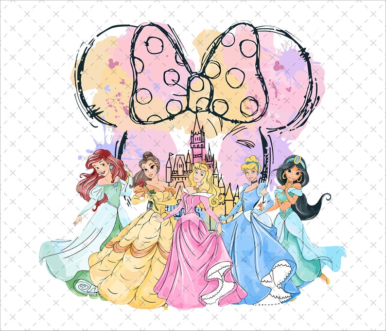 Princesses Png Svg, Vintage Princess Png, Vacay Mode Png, Family Trip ...