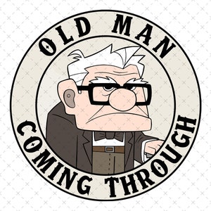 Old Man From up Movie - Etsy