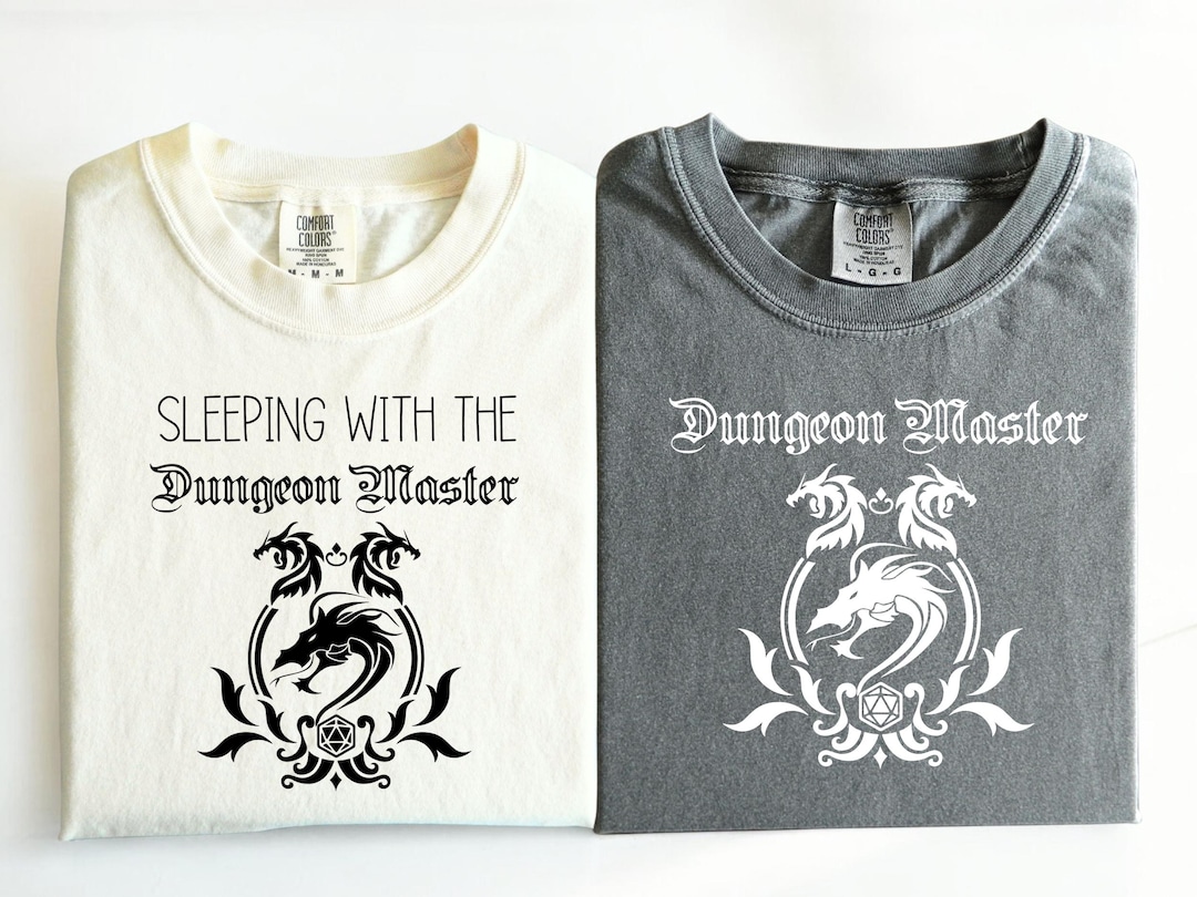 Comfort Colors® Dungeon Master and Sleeping With the Dungeon Master ...