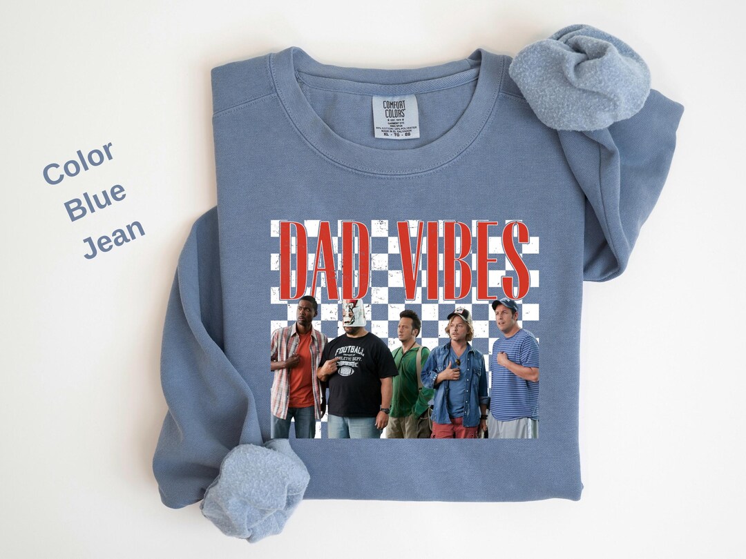 Comfort Colors® 90s Dad Vibes Shirt, Retro Sitcom Dad Vibes T-shirt ...