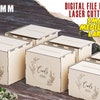 Exquisite Laser Cut Wedding Ring Box Bundle: Personalized SVG Designs ...