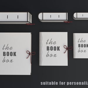 Unique Laser Cut Book Box SVG Files for Elegant Keepsakes and Storage ...