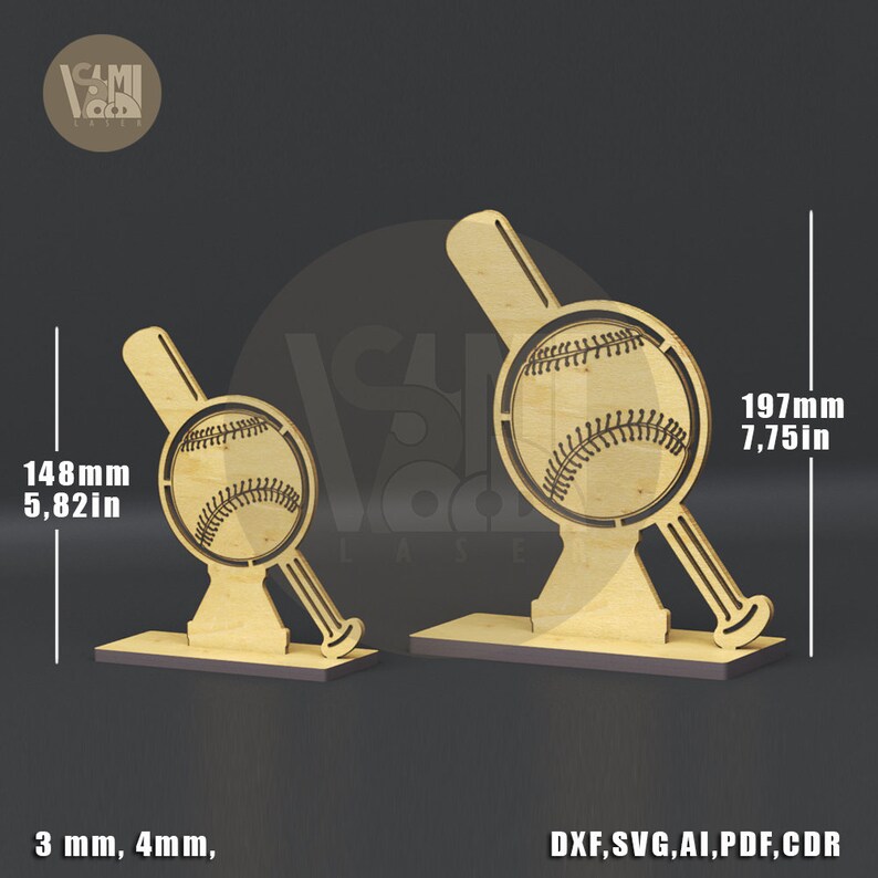 Custom Wooden Baseball Award SVG Files, Personalized Name Sign, Coach ...