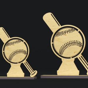 Custom Wooden Baseball Award SVG Files, Personalized Name Sign, Coach ...