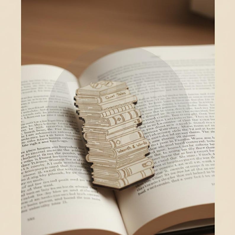 Book Tracker Bookmark SVG Laser Cut File, Reading Log Wooden Bookmark ...