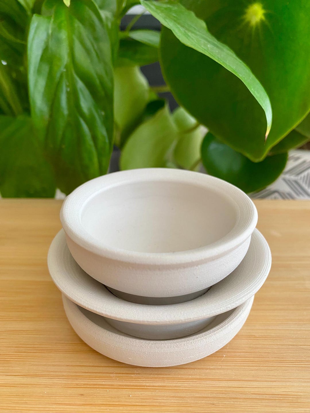 Miniature Pottery | Tiny Clay Plates | Decorative Flat Shape | Set of ...