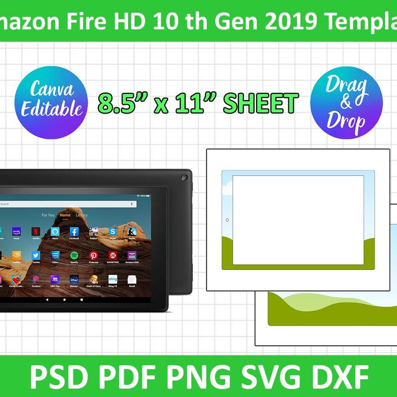 Kindle Fire Hd 10 Charms - Etsy