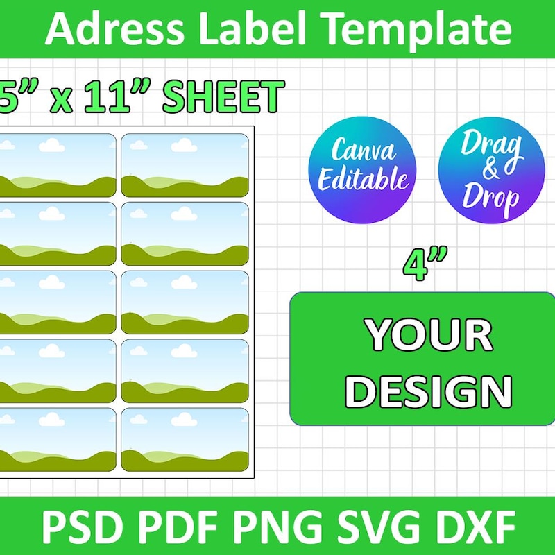 Address Label Design - Etsy