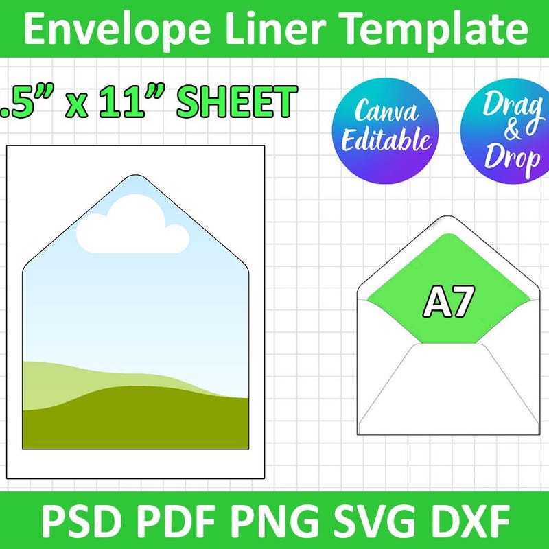 Mini Envelope Downloads - Etsy